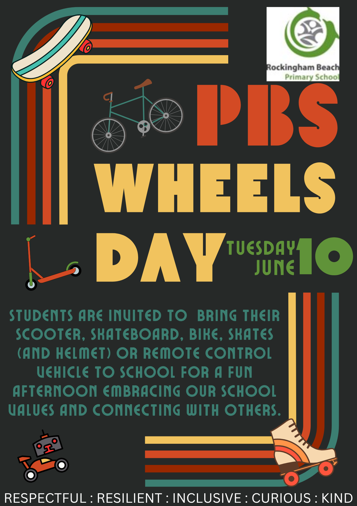 PBS Values Day - Wheels Day - Rockingham Beach Primary Campus